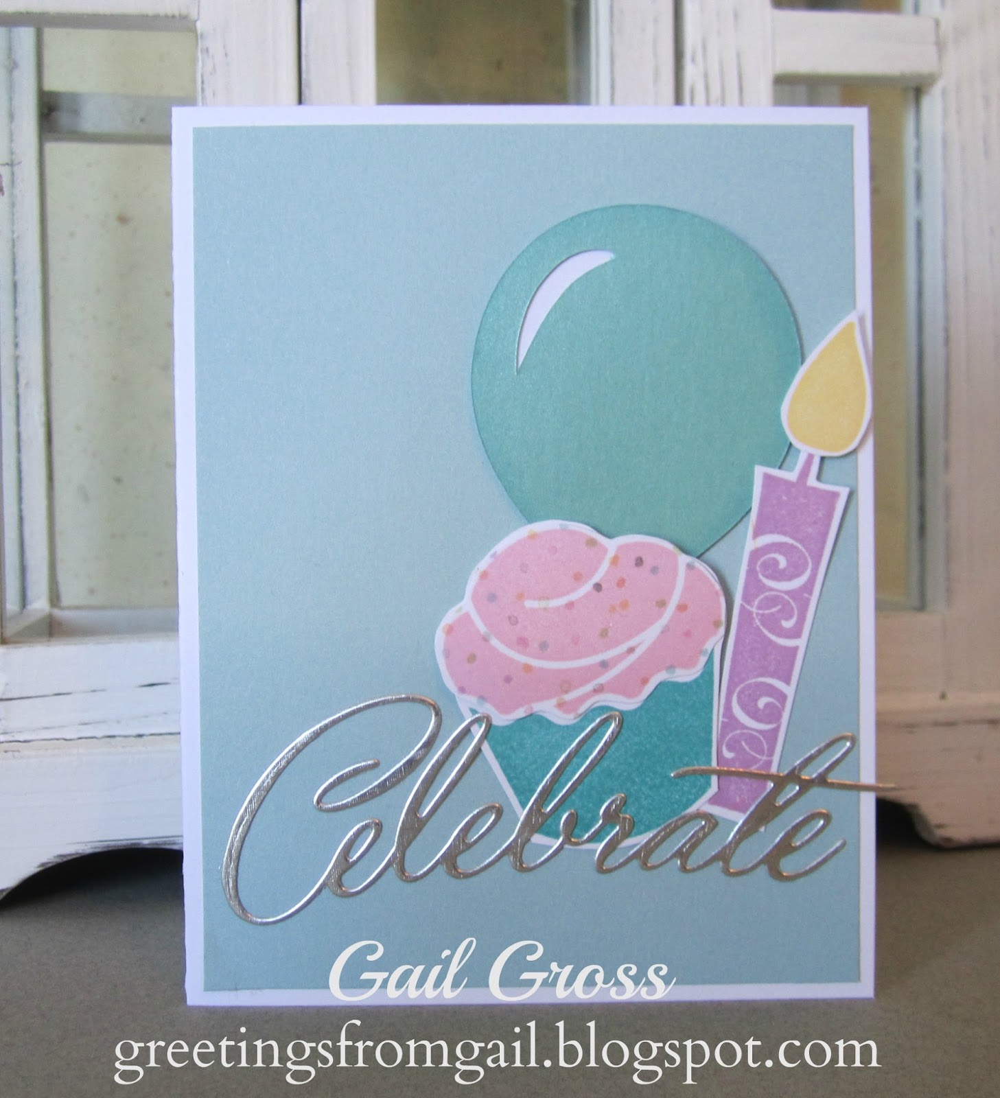 Greetings from Gail: Clean and Simple Birthday Card