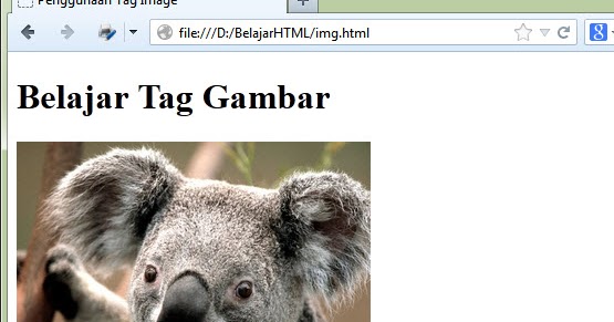 TutorialKu: Belajar HTML Dasar Part 11: Cara Menambahkan Gambar di HTML ...