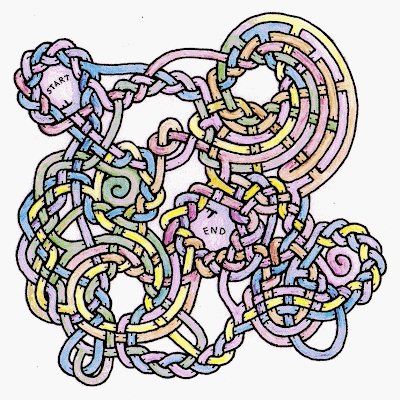 Segovia Mazes: Braided Maze