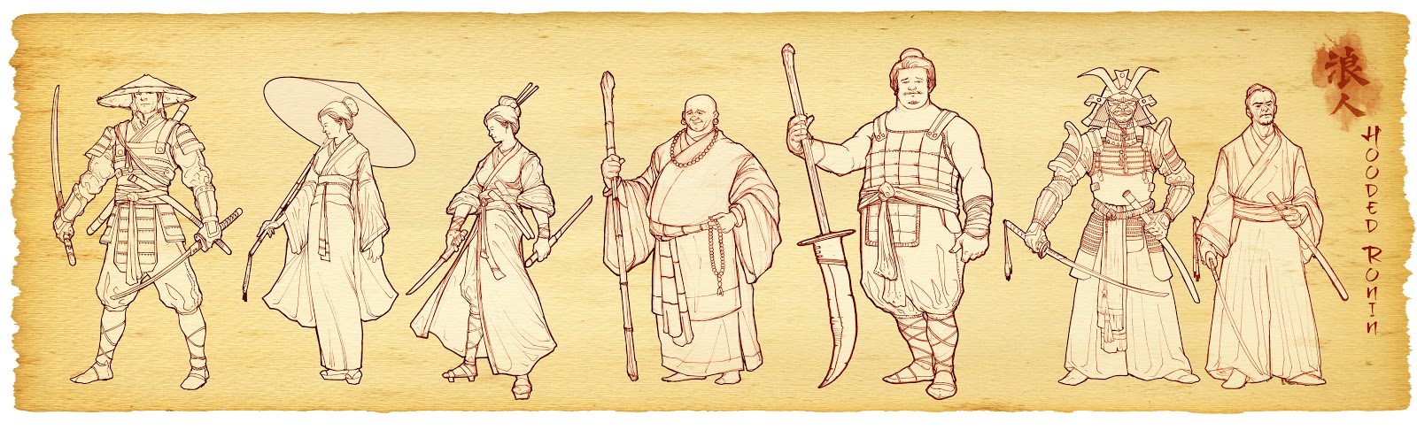 ATOMIC HERMIT: Hooded Ronin