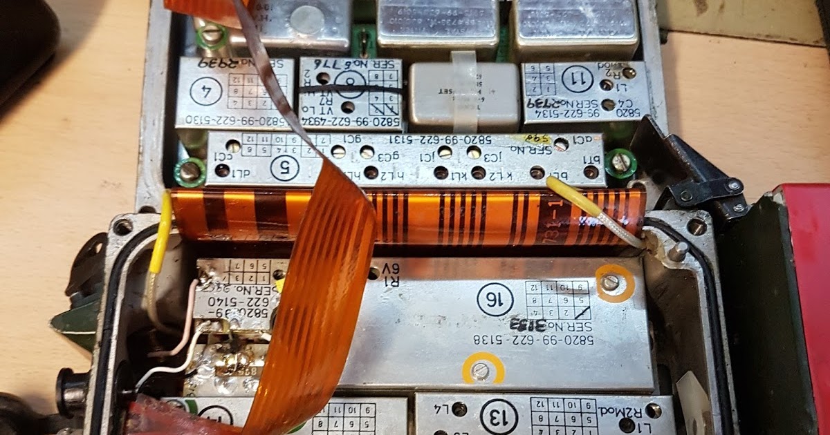 The continuing saga of Barf: PRC-350 Volume Control Mod