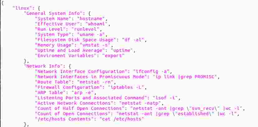 The I.T. Ninja: Situational Awareness and System Triage Assistant