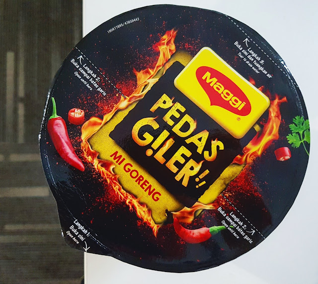 Maggi Pedas Giler Ayam Bakar