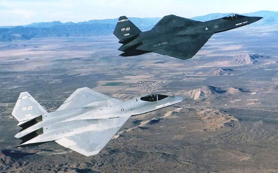 YF-23 Black Widow II (Wallpaper 3) aircraft photo gallery | AirSkyBuster