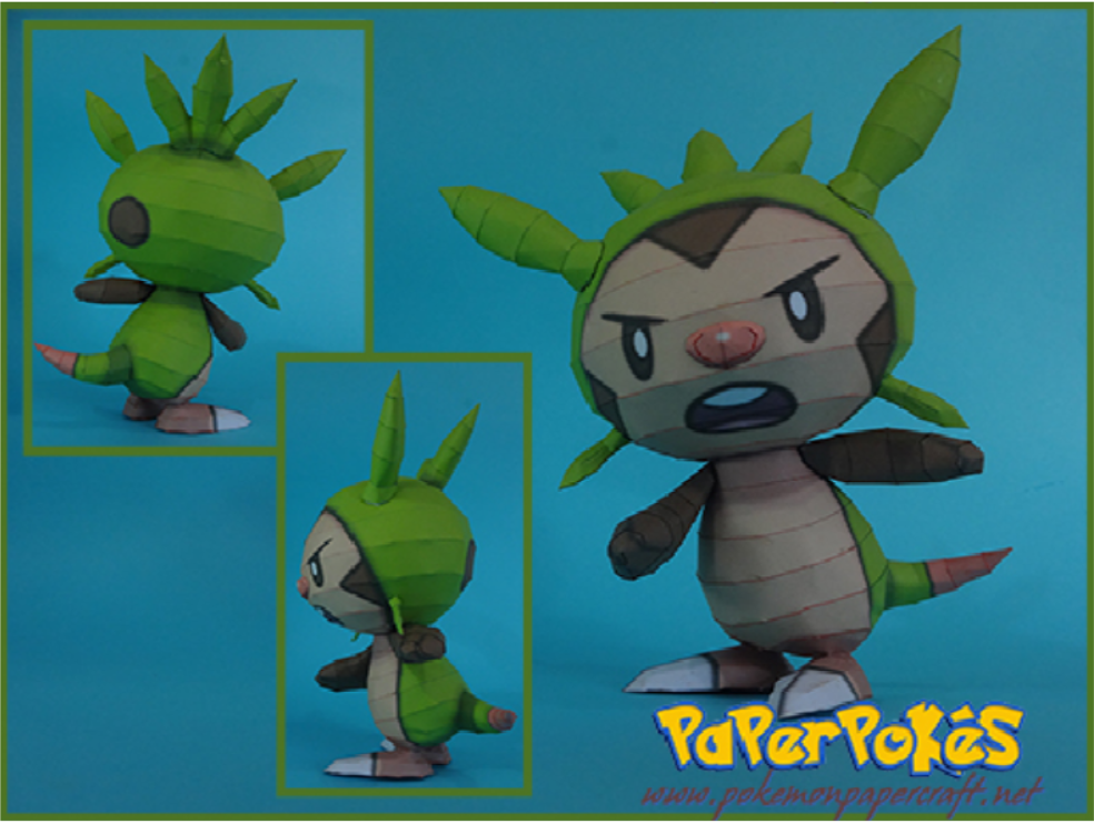 Paperpokés - Pokémon Papercraft