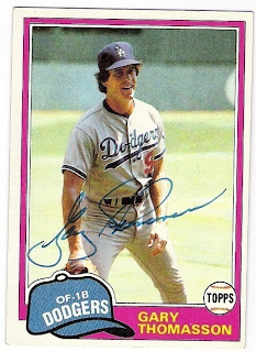 garvey cey russell lopes: gary thomasson through the mail success!