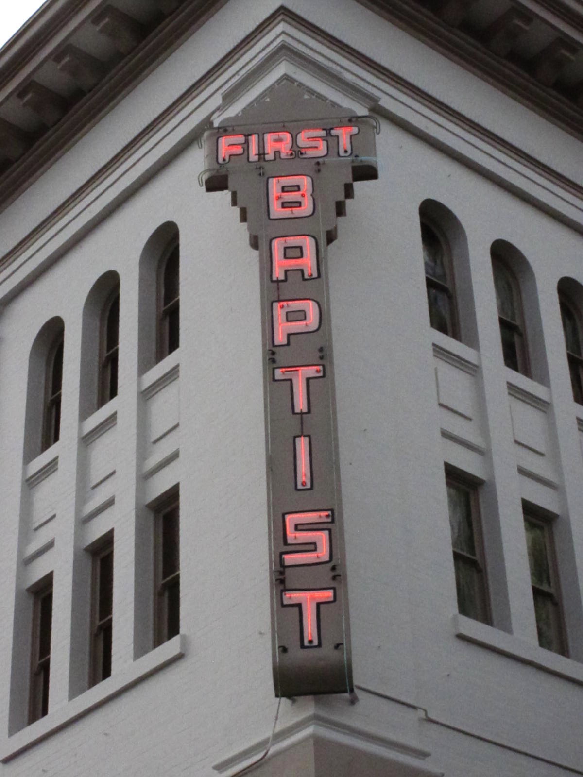 San Francisco Neon Project: First Baptist Church