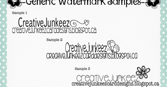 where creativity is an addiction....: Watermarks For Sale =)