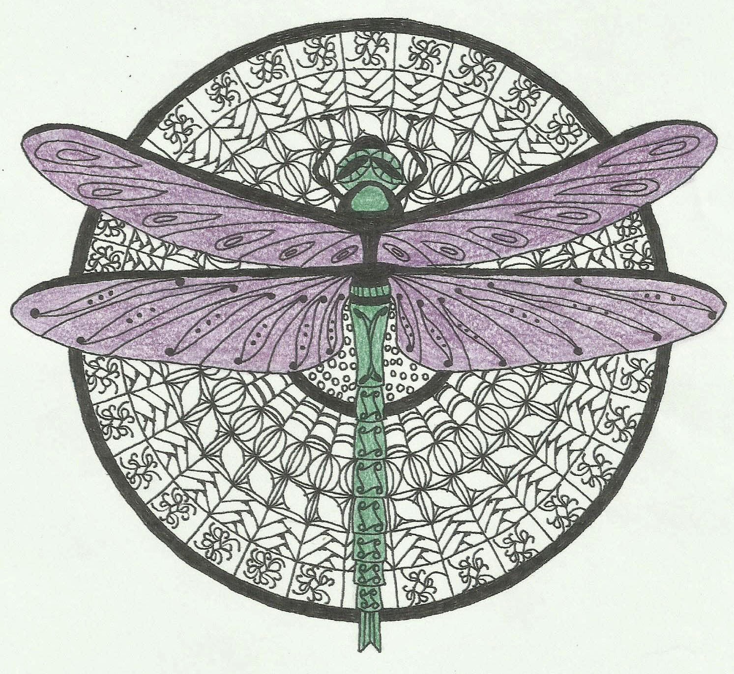 Knitting II: Zentangle Dragonfly