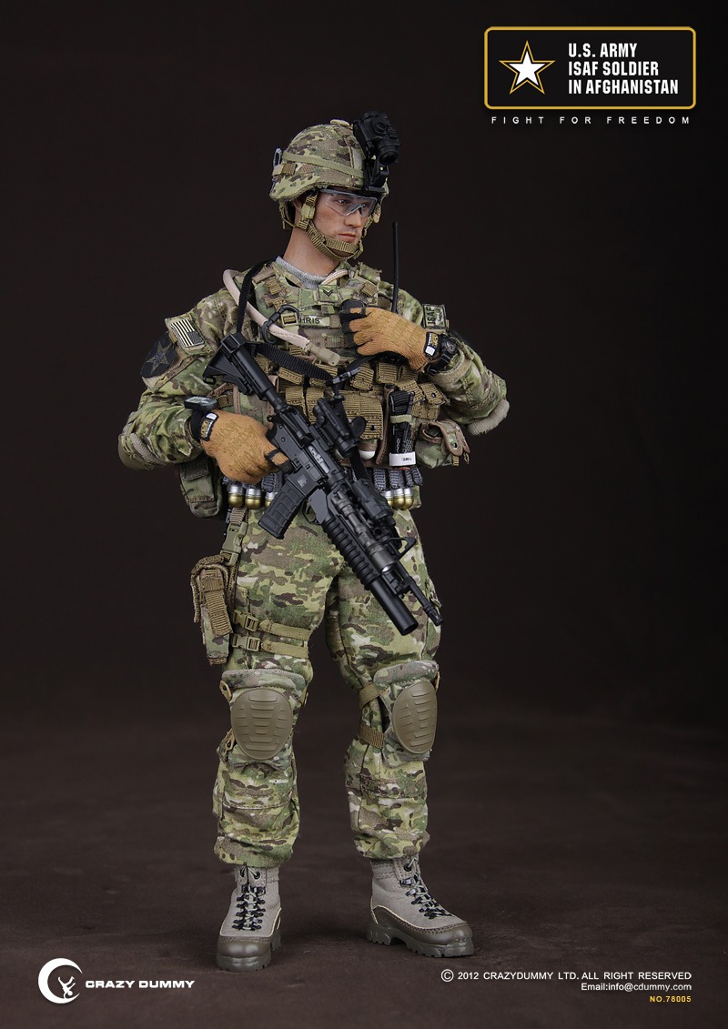 toyhaven: Preview Crazy Dummy 1/6 scale U.S. Army ISAF Soldier in ...