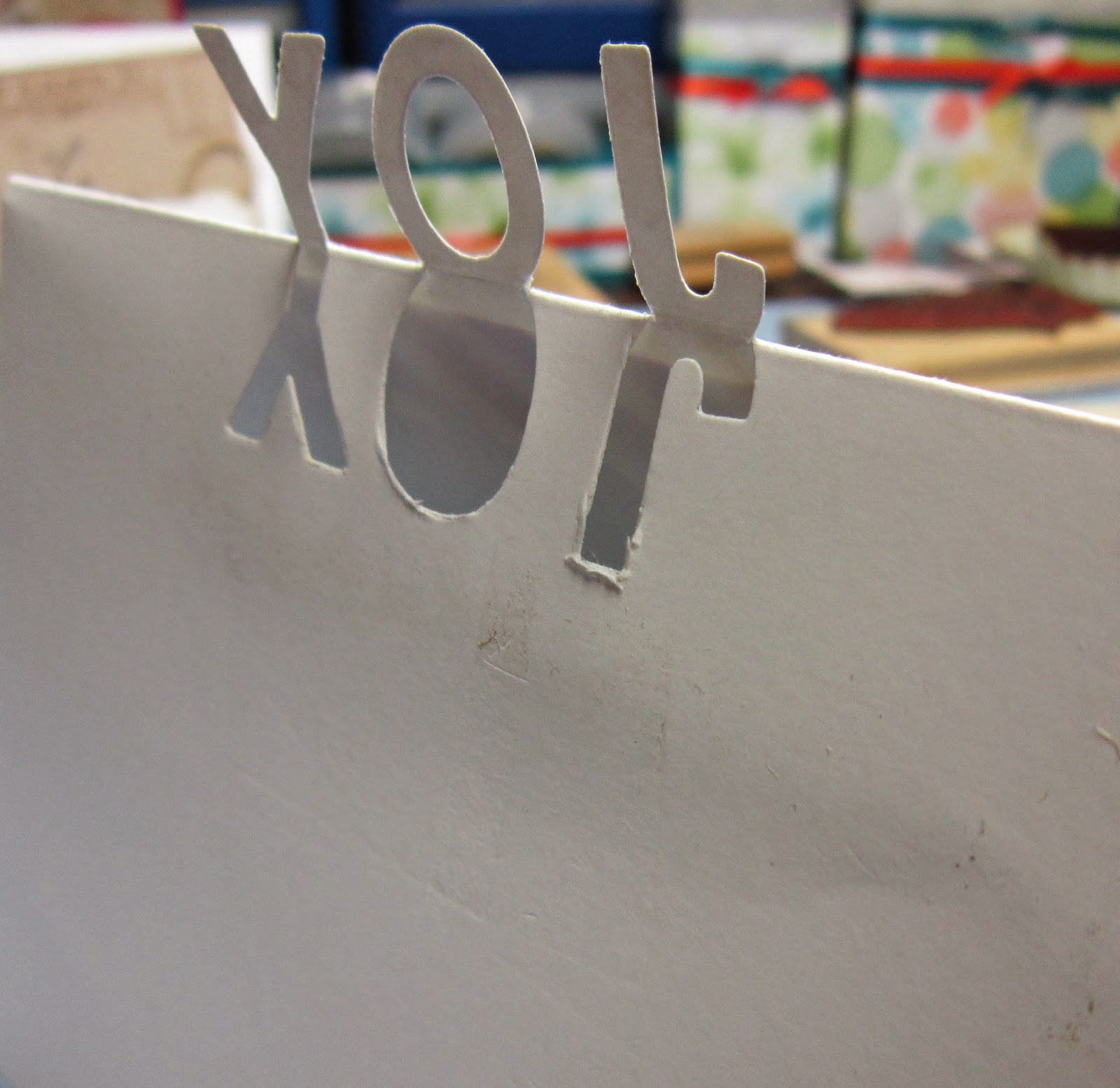 Krafting with Karen: Little Letters Thinlits