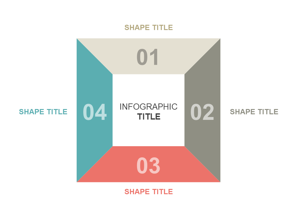 Unique Quadrangle divide PowerPoint Templates - PowerPoint Free