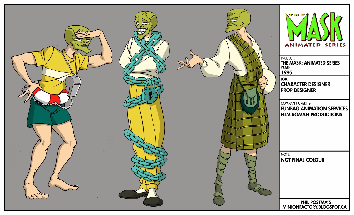 MINION FACTORY: 1995 - The Mask: Animated series!