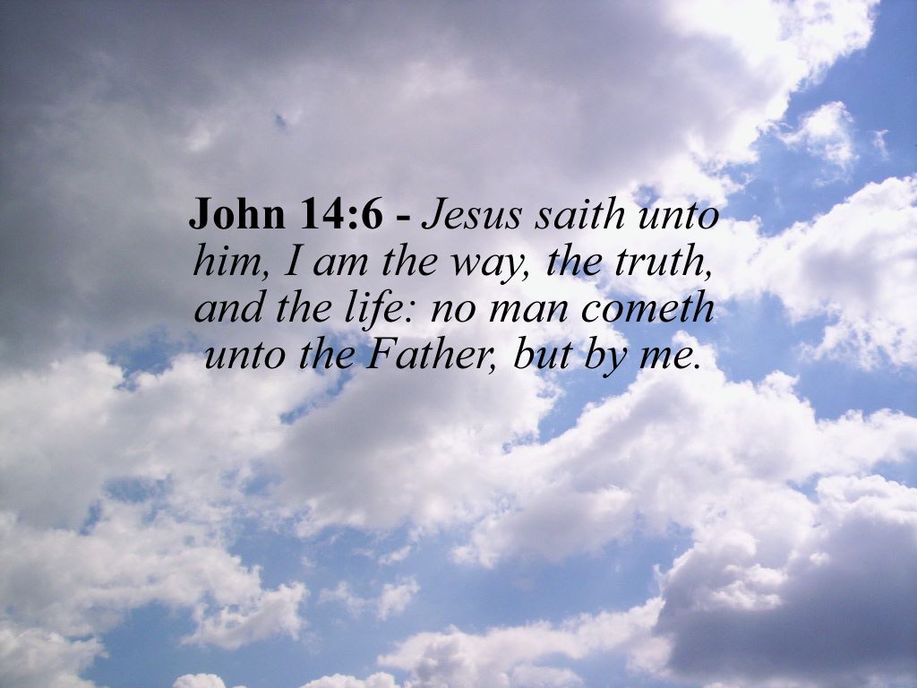 Free Christian Wallpapers John 14 6 Bible Quote Wallpapers Desktop