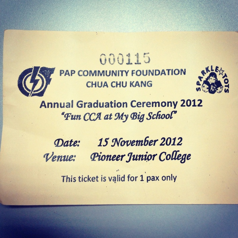 milkfrost's world: PCF Choa Chu Kang K2 Graduation