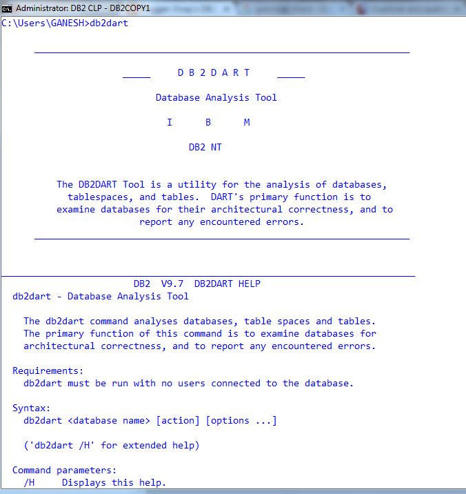 Troubleshooting tools for Performance Tuning: DB2DART ~ Vinay's DB2 blog - DB2 admin concepts ...