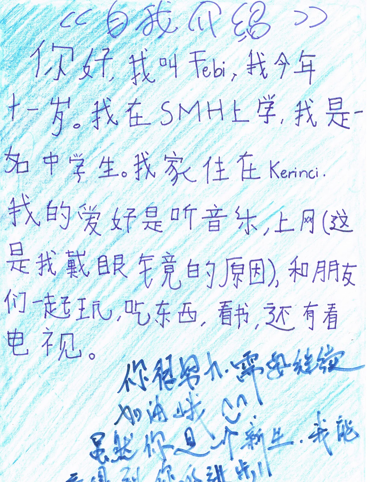 Febi's Educational Diary: Mandarin