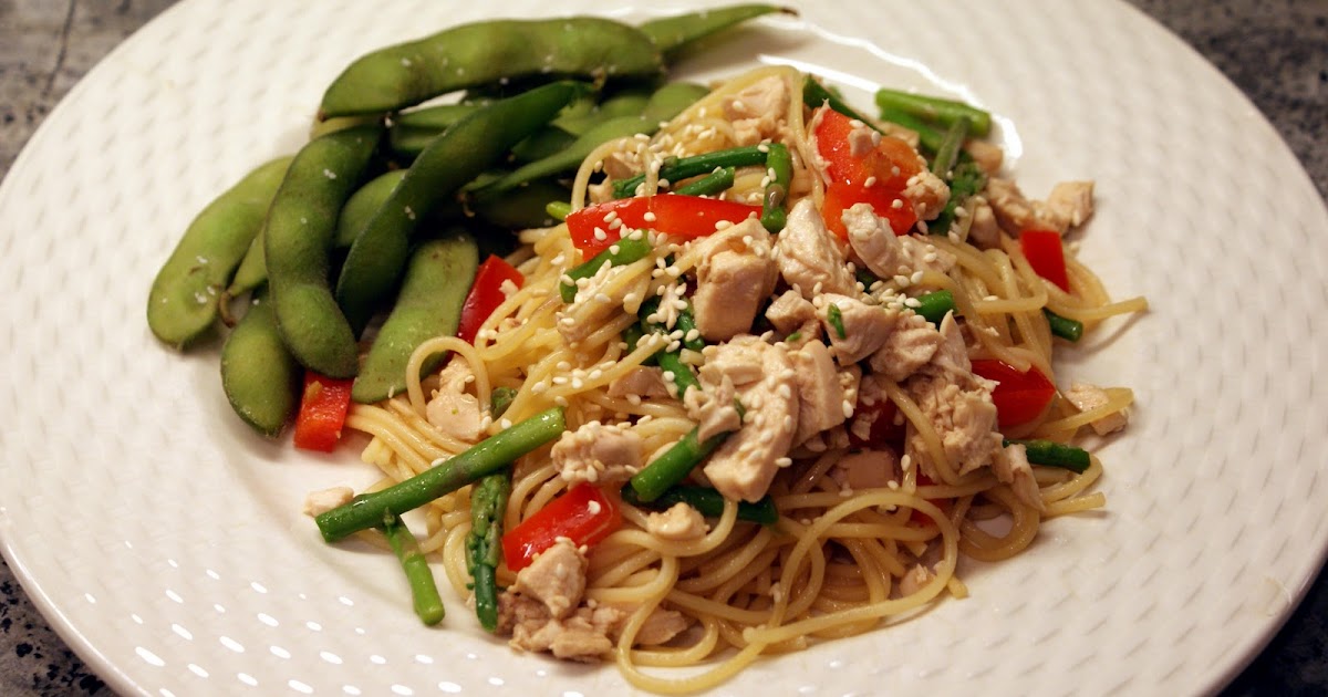 The Baker's Mann: Chinese Chicken with Pasta