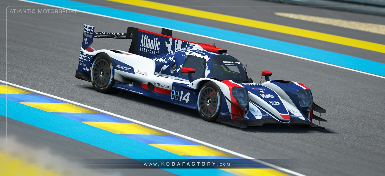 Koda Factory: Atlantic Motorsport Oreca 07 LMP2 | rFactor2