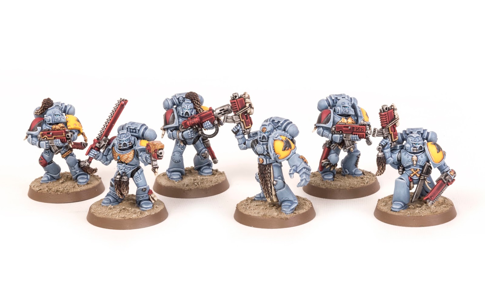 Showcase: Space Wolves Grey Hunters - Tale of Painters