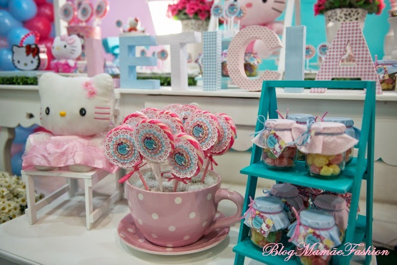 Mamãe Fashion: DECORAÇÃO HELLO KITTY: AZUL E ROSA NOS 4 ANINHOS DA ...