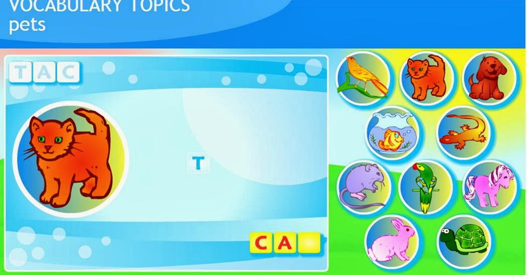 Les Roquetes English Blog: Pets games (1st Grade)