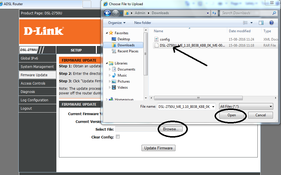 Problems KEY: How to upgrade or downgrade Firmware into D link Wifi