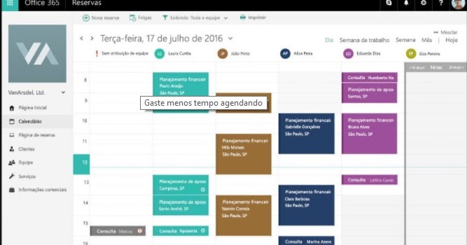 Como configurar o Bookings no Office 365? - TechNote Inc.