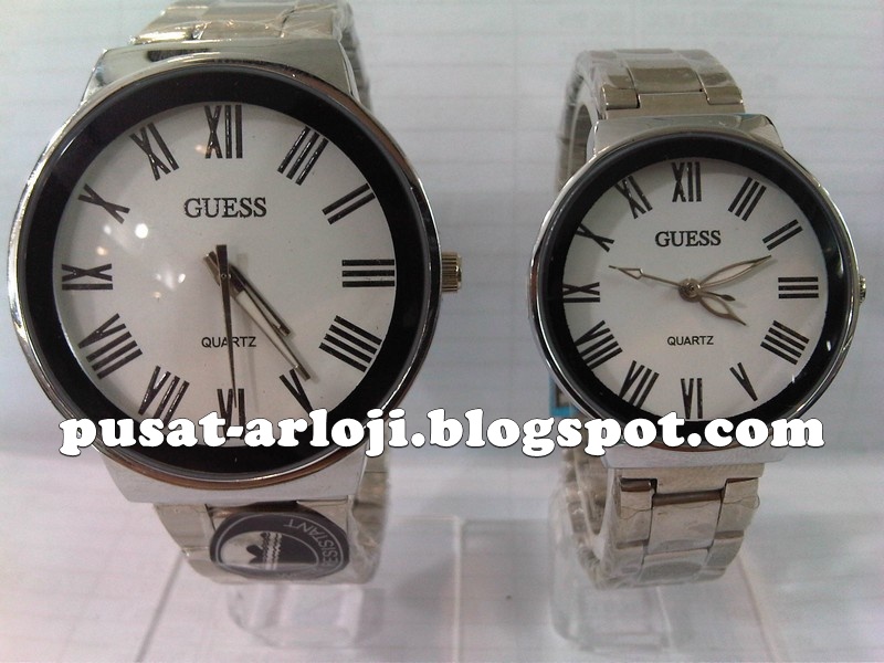 Pusat -Arloji: JAM TANGAN GUESS COUPLE [KW-1] Rp.175.000,- / PASANG