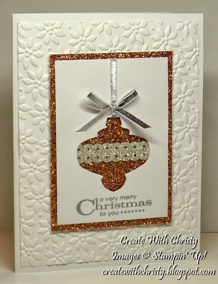 My First Christmas Stamp-A-Stack Card [Create With Christy]