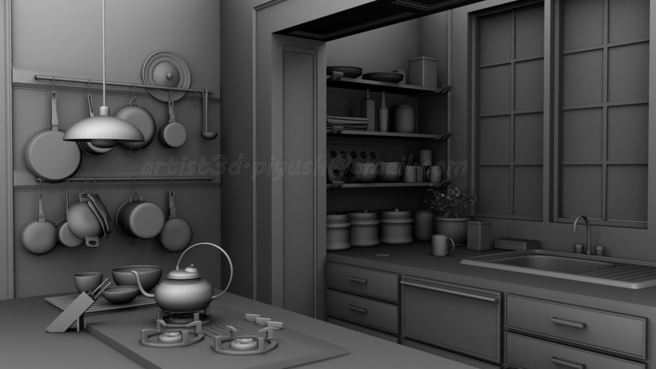 KRITIYAN: Maya Modeling