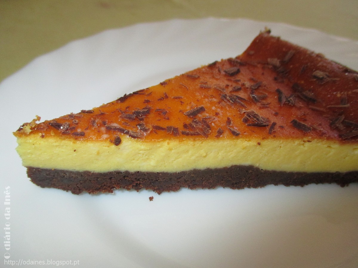 Receitas de Portugal: Cheesecake de chocolate