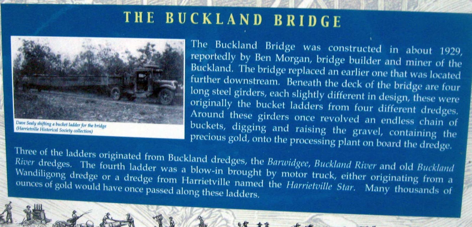 TRACKS, TRAILS AND COASTS NEAR MELBOURNE : Buckland River Bridge