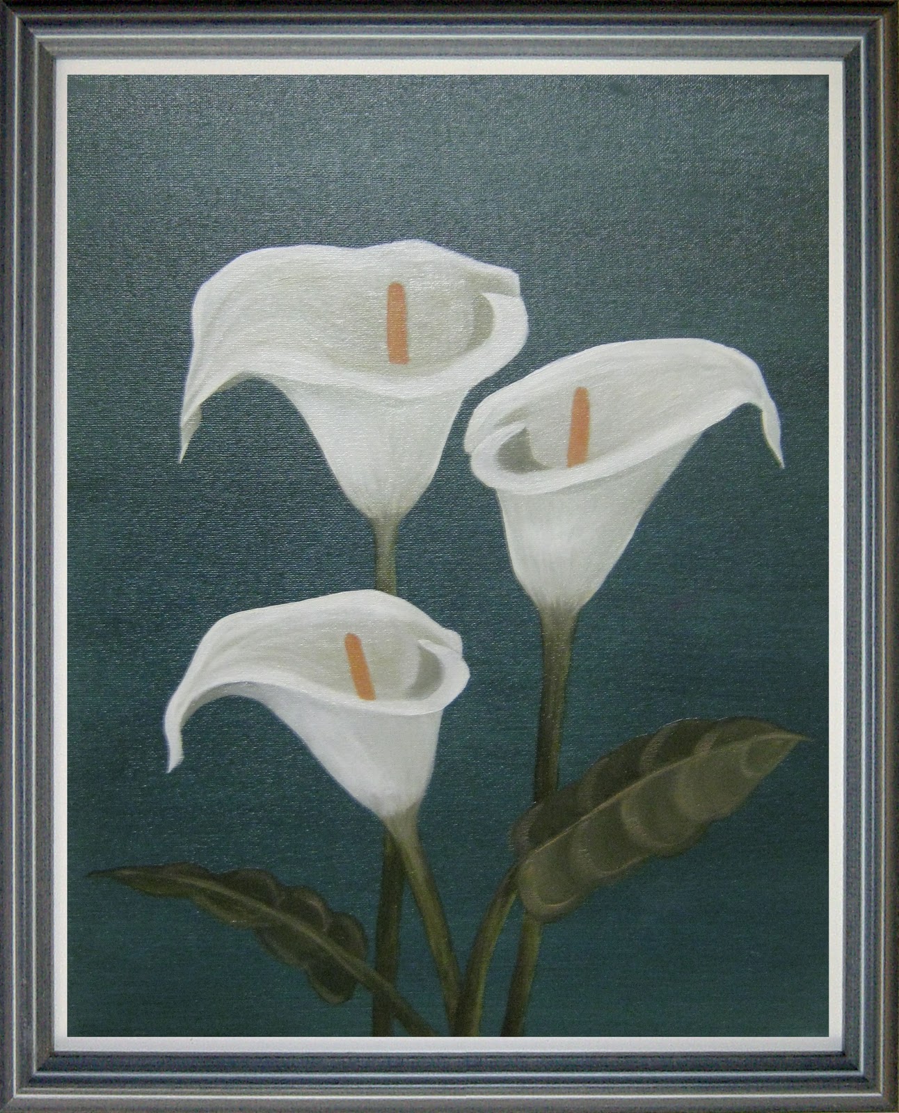 Pintura al óleo: Calas