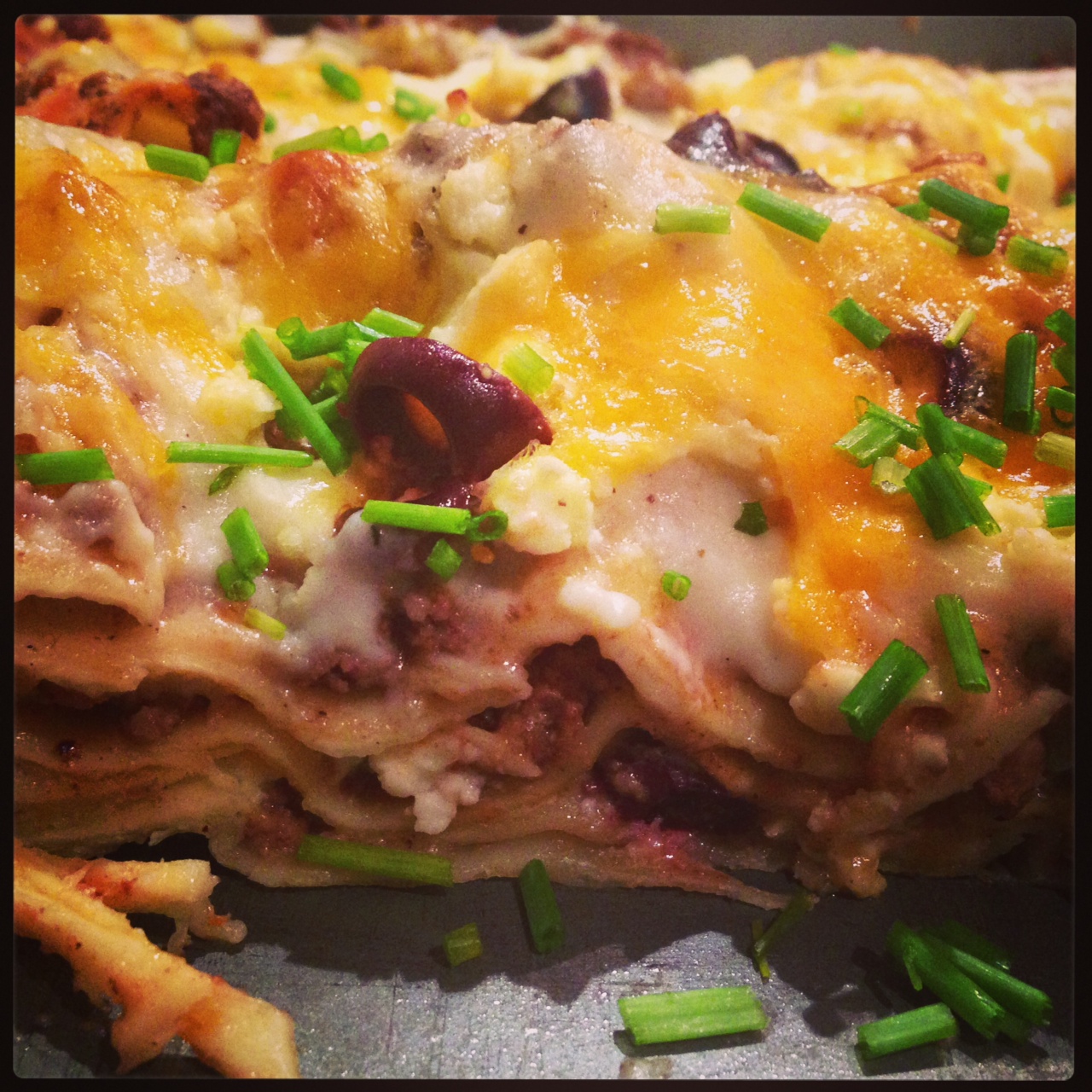 Who says Brits can't cook?!: My big fat Greek lasagna