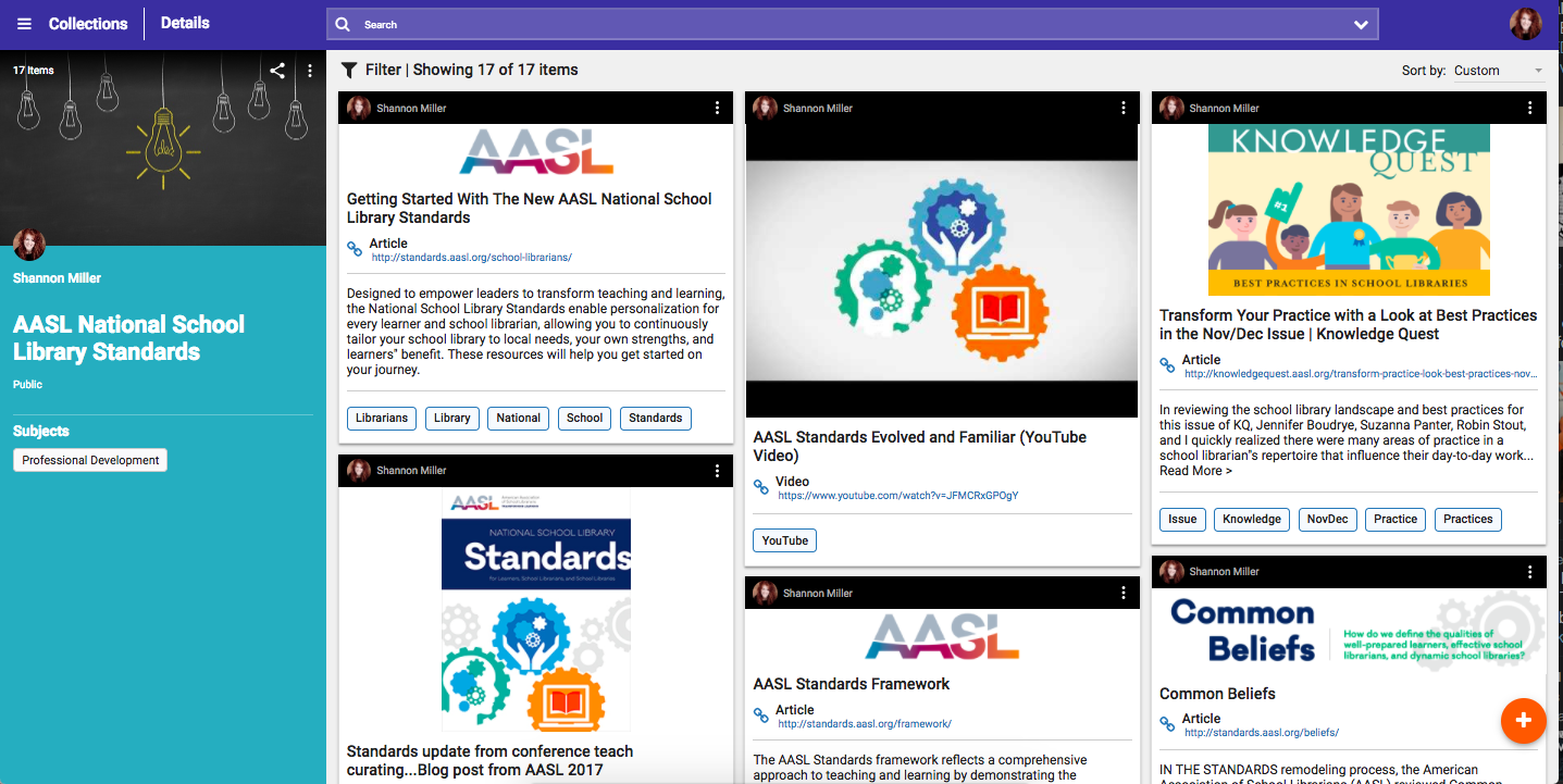 The Library Voice: A Special Collection For The New AASL National ...