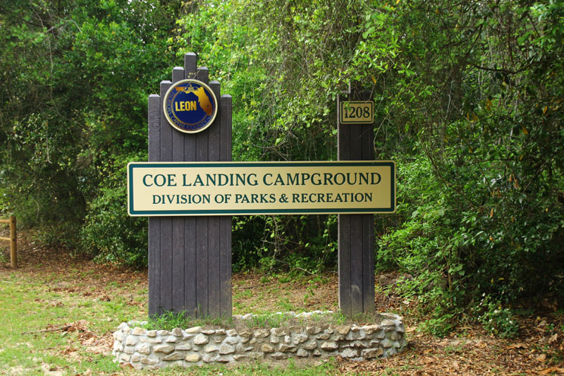 OFFWEGO!: Overnight at Leon County's (FL) Coe Landing Campground