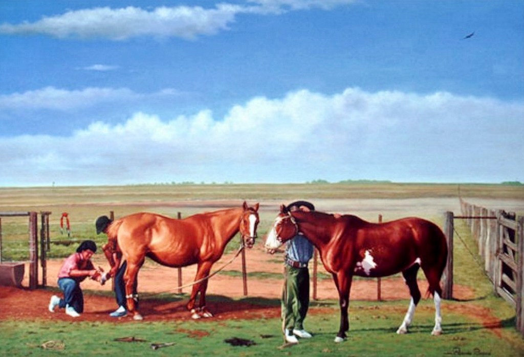 Arte y Actividad Cultural: ARTE: CUADROS CABALLOS
