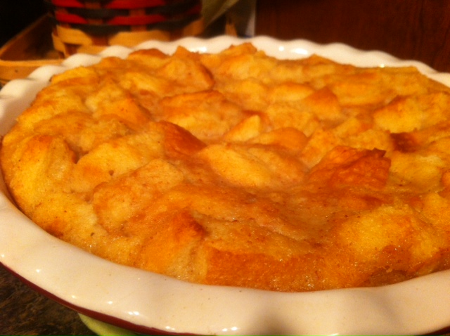 Applesauce Bread Pudding