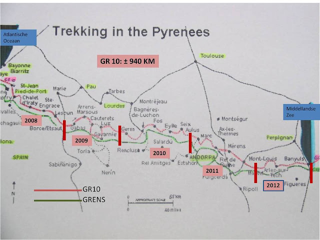 Walk and See: GR10 – 2012: DE OOSTELIJKE PYRENEEËN