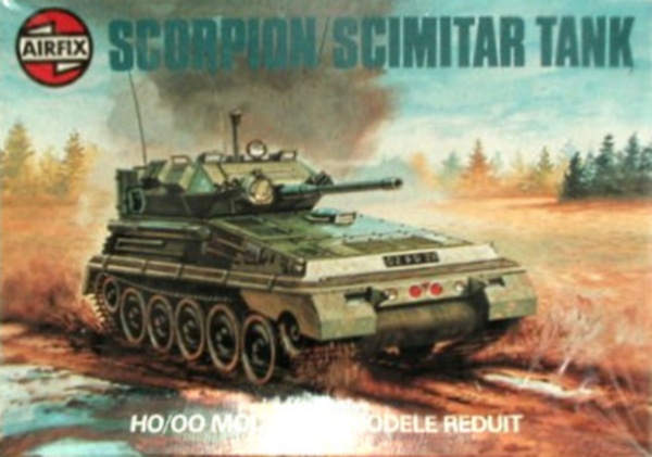 Toy Soldier Chest: Review; Airfix Scorpion / Scimitar Tank 1/76 Model ...