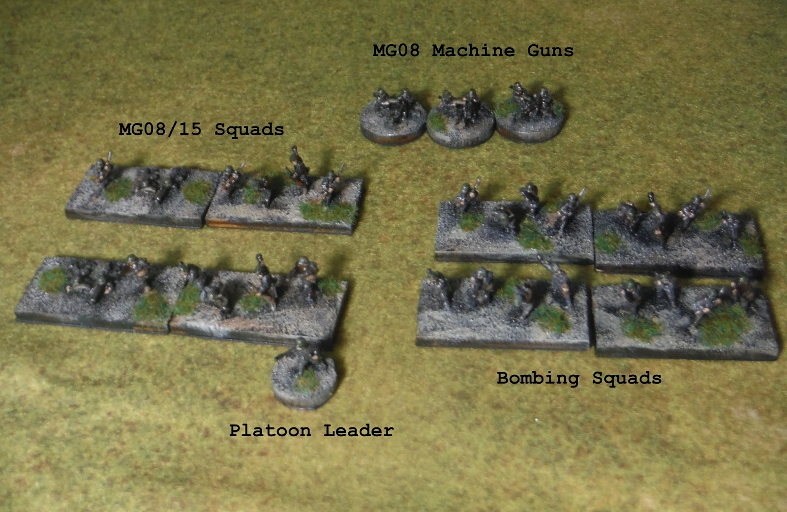 Jozi's Tin Man: First 10mm WW1 platoons ready for Trench Hammer