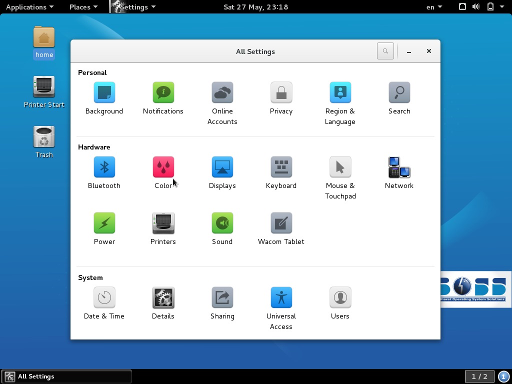 BOSS Linux(The Indian OS) 6.1 Anoop screenshots - DistroScreens