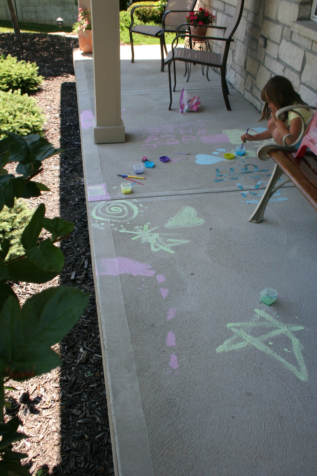 Braving Transition: A spin on sidewalk chalk