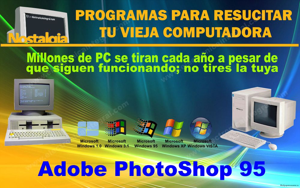 ELECTRONICA INTEGRAL: Adobe PhotoShop 95