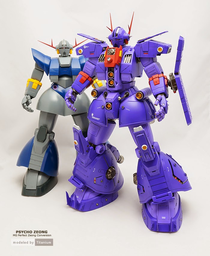 Custom Build: MG 1/100 Perfect Zeong "Psycho Zeong" GBWC 2014 Singapore ...