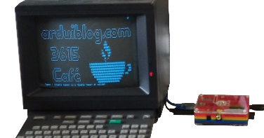 Utiliser un Minitel comme Terminal pour Raspberry-Pi - MCHobby - Le Blog