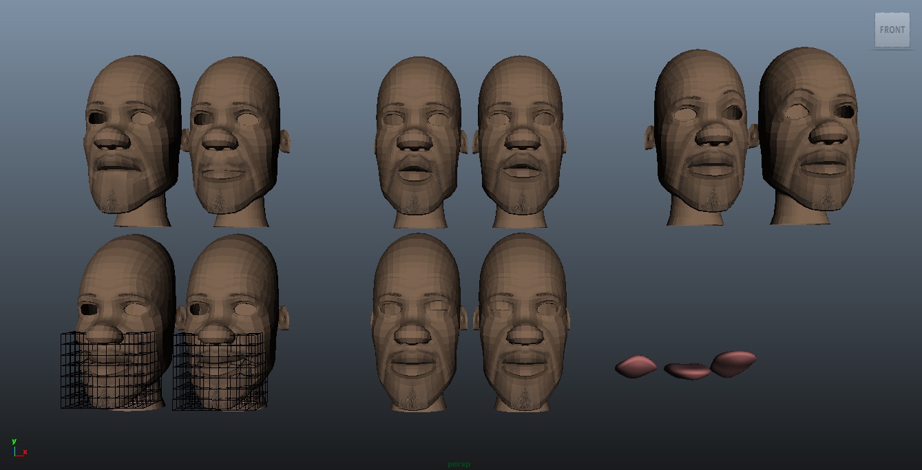Facial Modelling and Animation: Blend Shapes