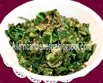 ALL AFRICAN DISHES: LIBERIAN (RECIPES) COLLARD GREENS