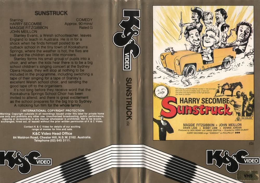 Australian VHS Covers: K&C Video Collection